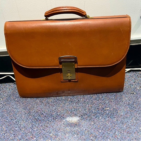 Coach | Bags | Iconic Vintage Coach Diplomat Attach Leather Briefcase ...